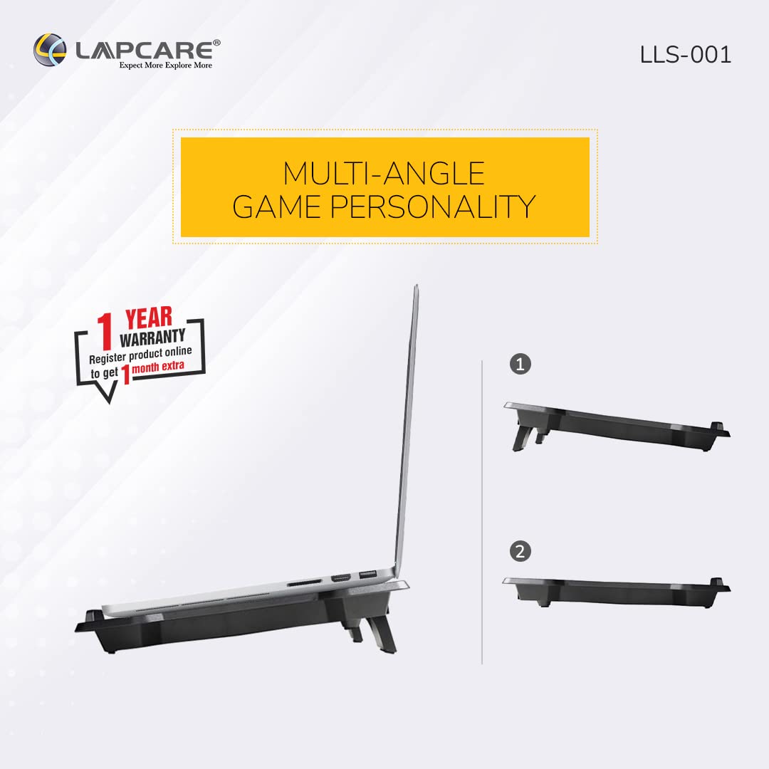 Lapcare Lapkool 1 With Single Fan Laptop Stand LLS-001 - Kashcart